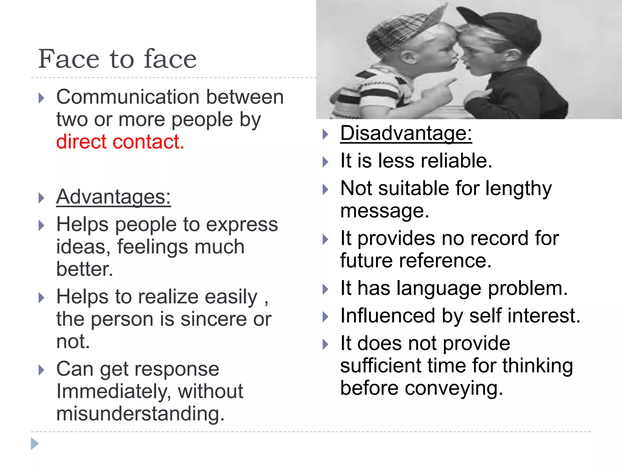 Types of communication | PPTX