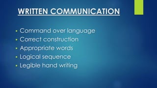 Types of communication | PPTX