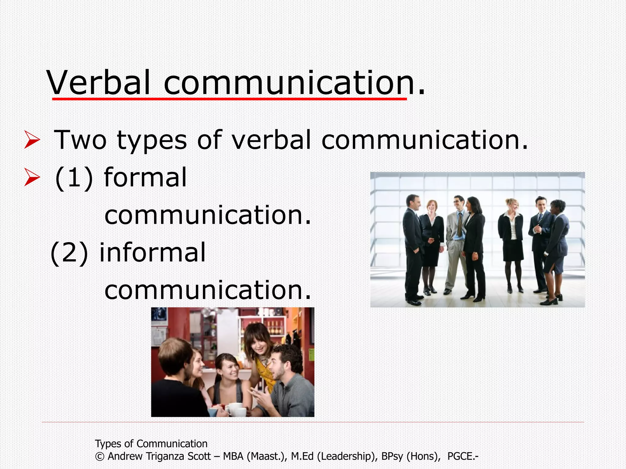 Types of communication | PDF