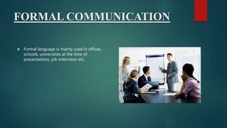Types of communication | PPT