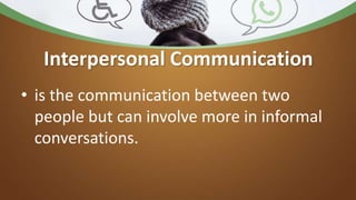 Types of communication | PPTX