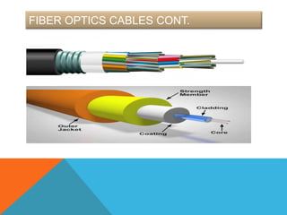 Types of communication cables | PPTX | Computer Networking | Computing