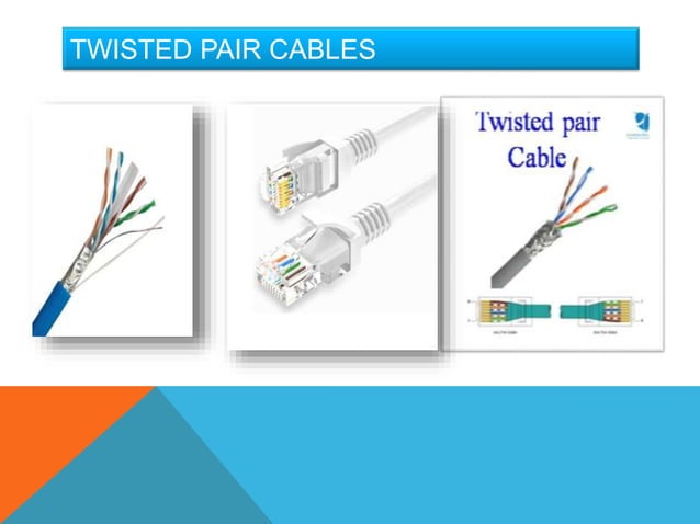 Types of communication cables | PPTX | Computer Networking | Computing