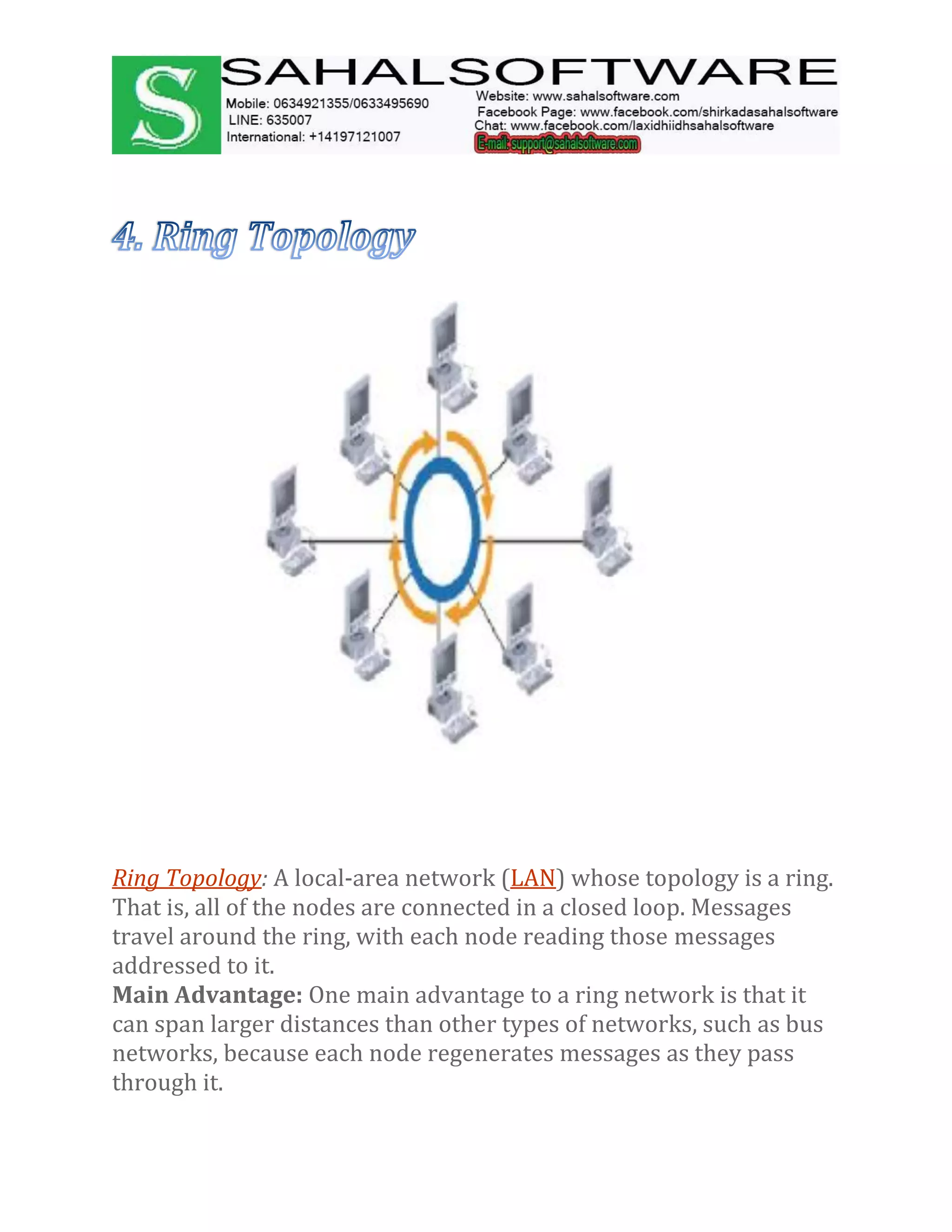 Types of communication networks | PDF