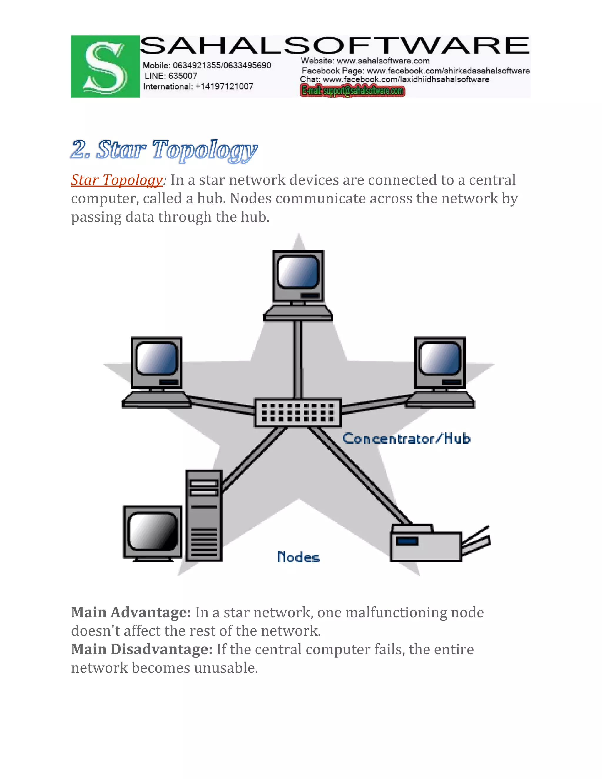 Types of communication networks | PDF