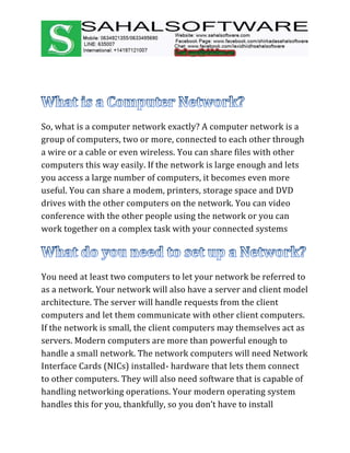 Types of communication networks | PDF