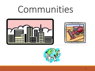 Types of communities | PPT