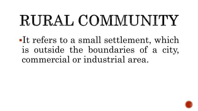 Types of Communities and Its Differences.pptx | Developmental Sites ...