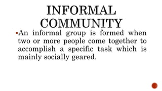 Types of Communities and Its Differences.pptx