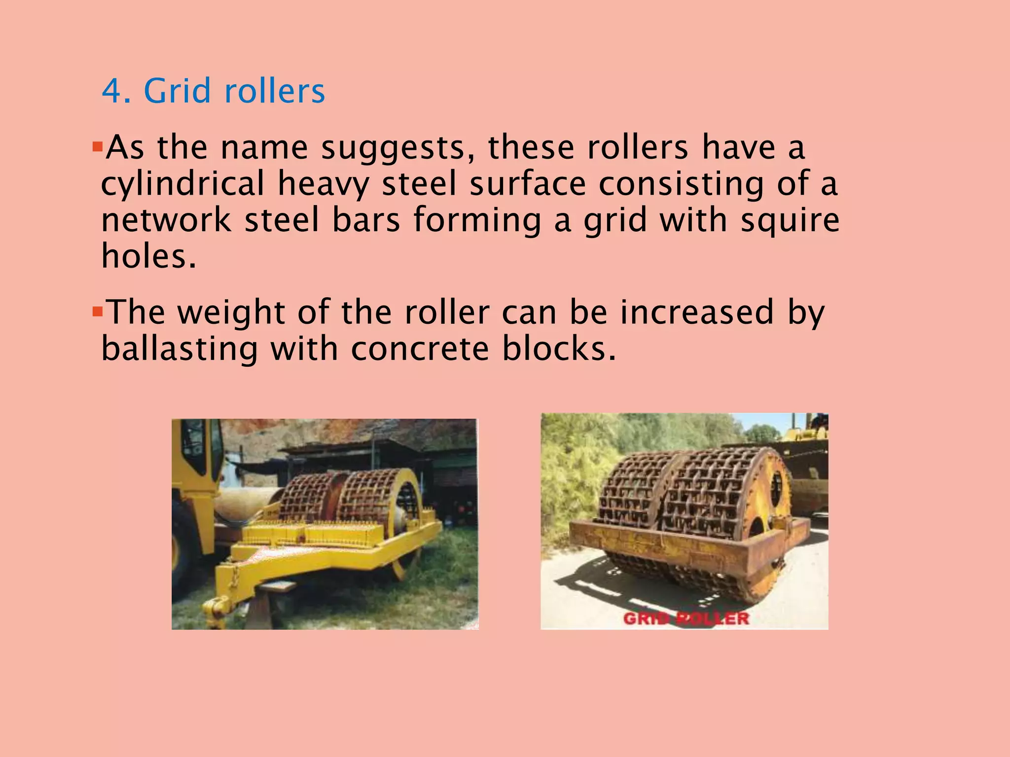 Types of compaction and equipment used for compaction | PPT