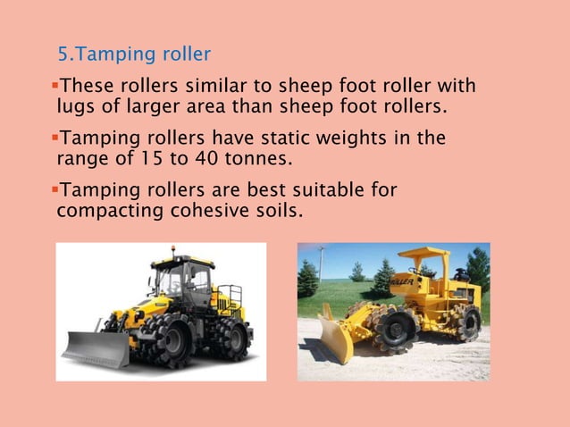 Types of compaction and equipment used for compaction | PPTX | Geology ...