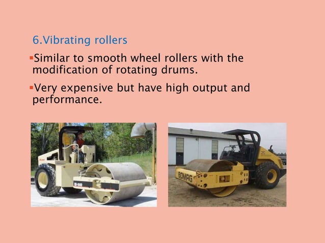 Types of compaction and equipment used for compaction | PPTX | Geology ...