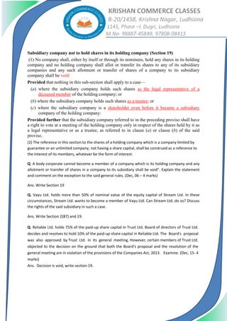 Types of Companies | PDF