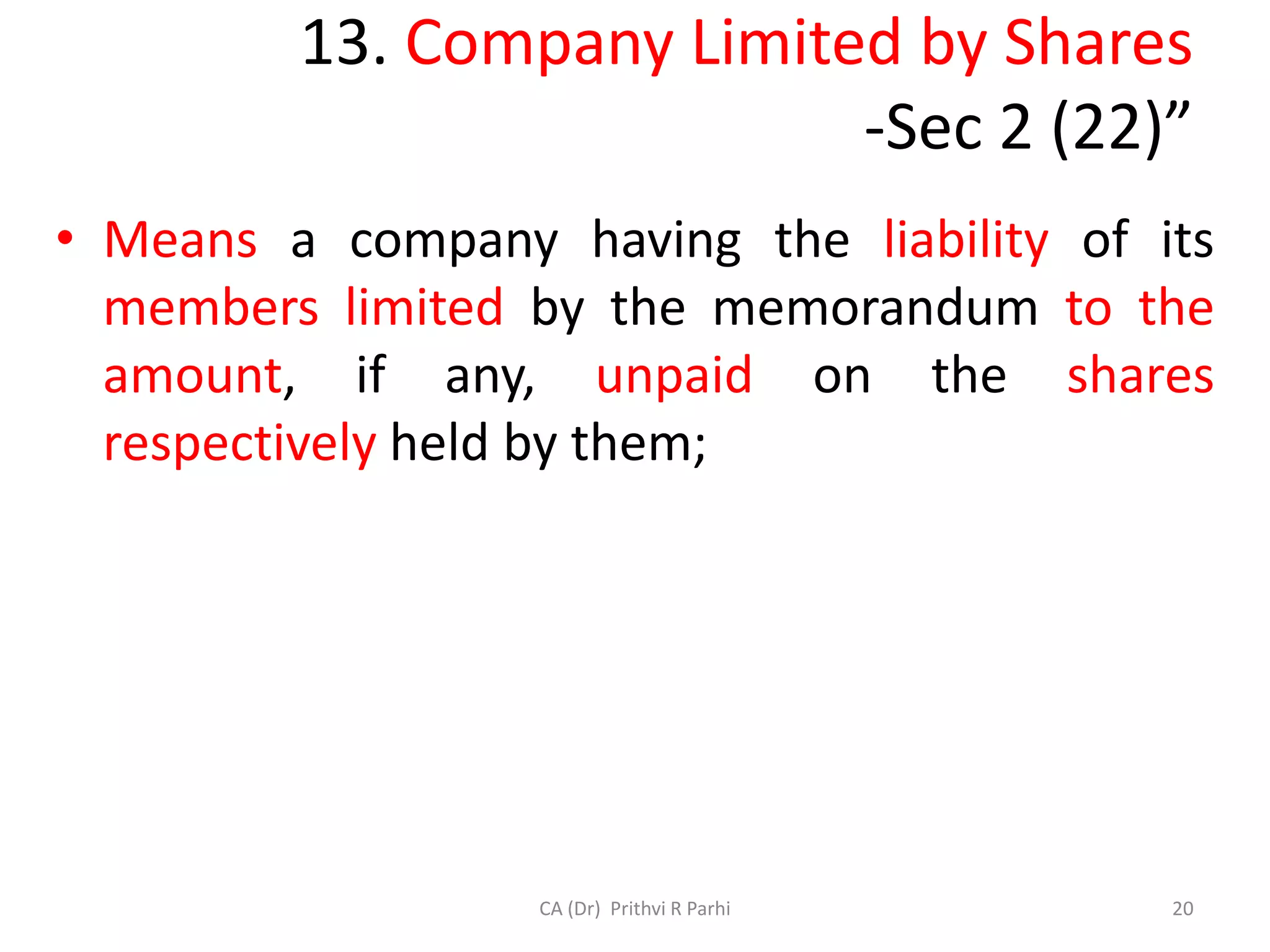 Types of companies | PDF