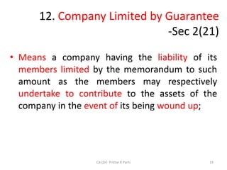 Types of companies | PDF