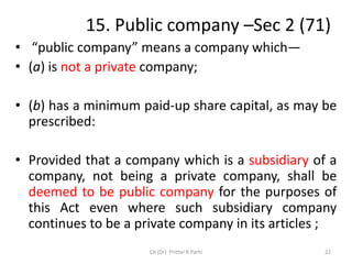 Types of companies | PDF