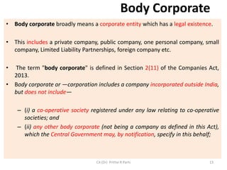 Types of companies | PPT