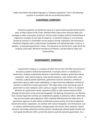 Types of Companies under Company Ordinance 1984 | DOCX