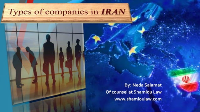 Types of companies in Iran | PPT
