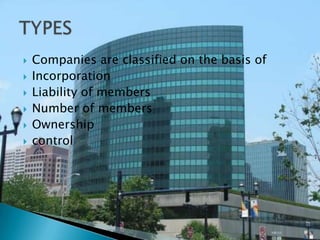 Types of company | PPTX