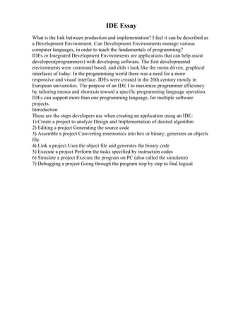 Types Of Compare And Contrast Essays | PDF