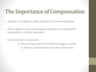 Types of compensation | PPTX