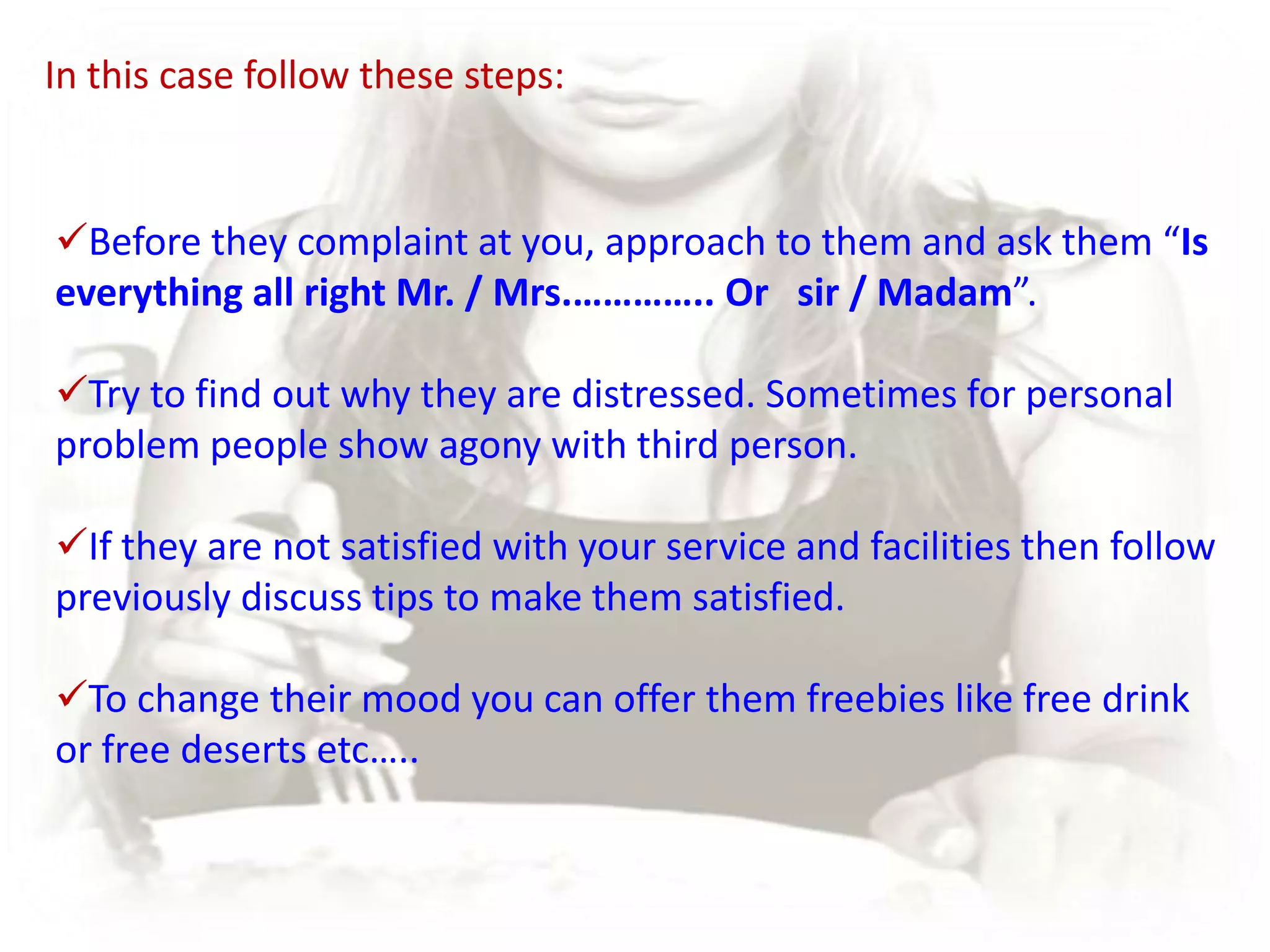 Types of complainer guests in hotel | PPTX