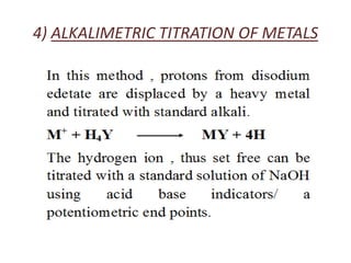Types of complexometric titration | PPT