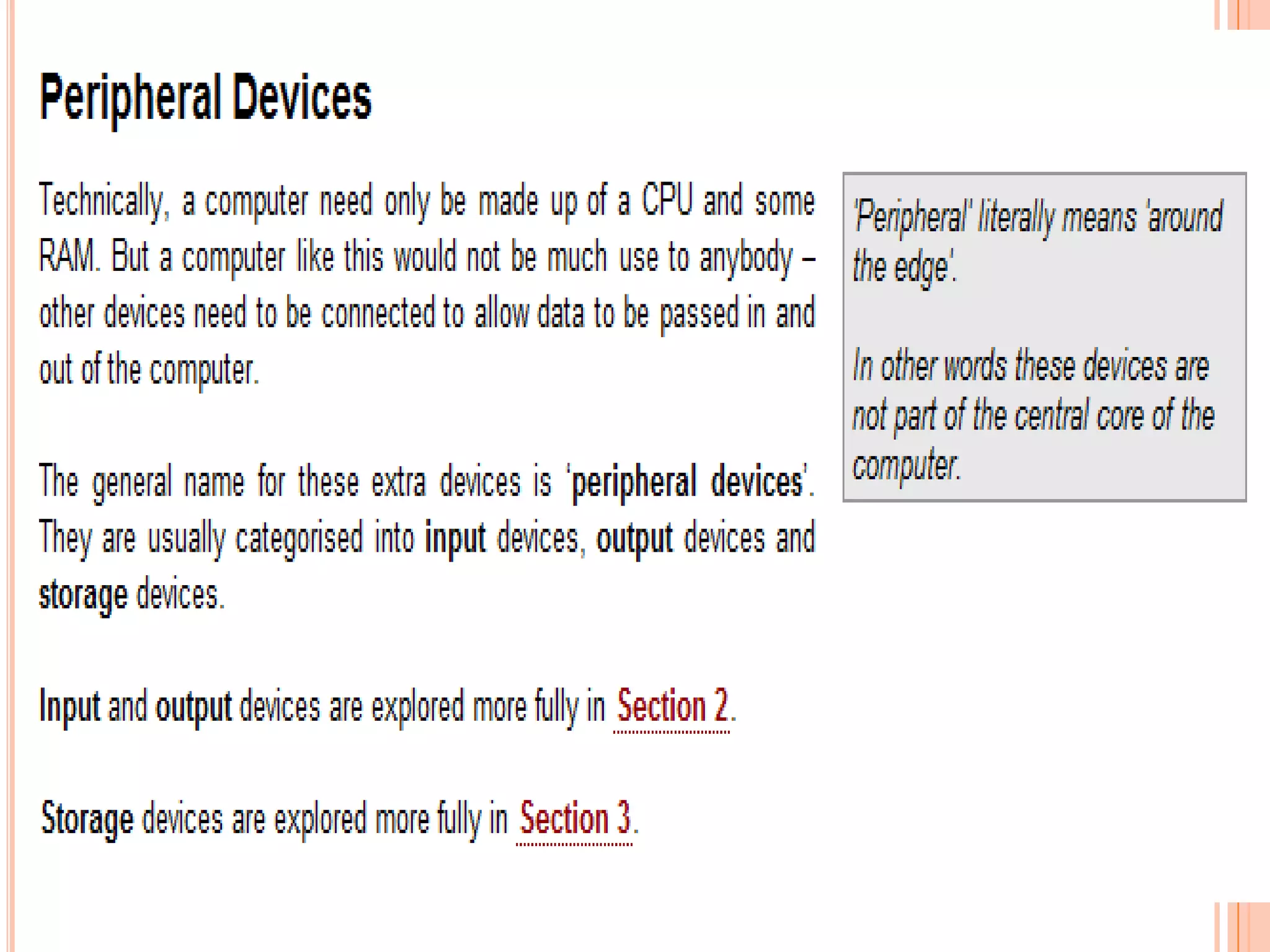 Types of componets of computer system part one | PPTX