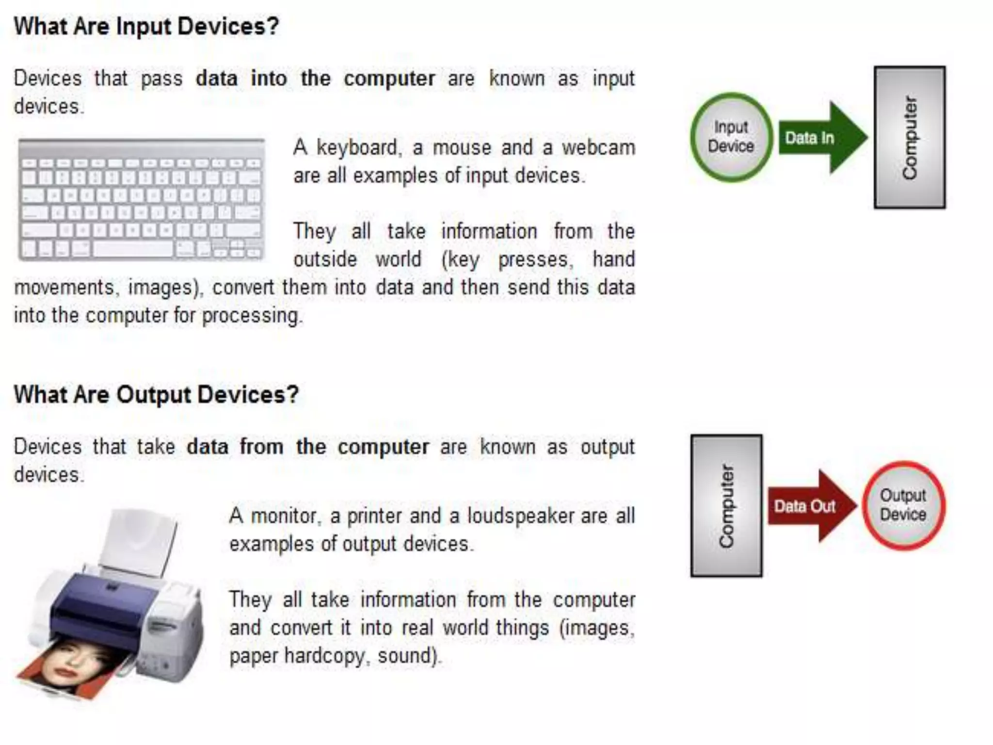Types of componets of computer system part one | PPTX
