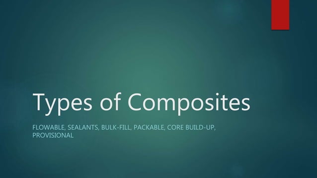 Types of Composites | PPTX