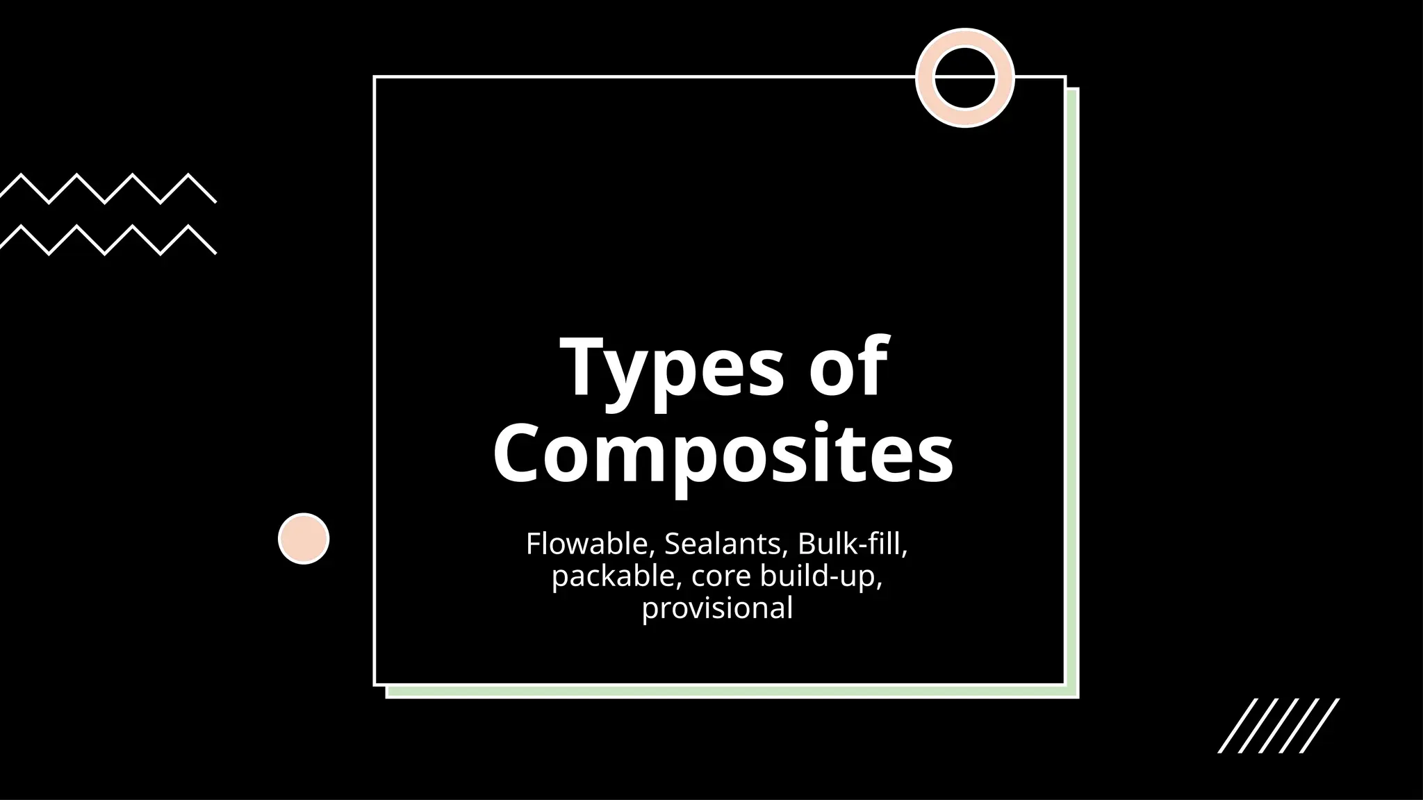Types of composites used in dentistry 2024 | PPTX