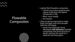 Types of composites used in dentistry 2024 | PPT