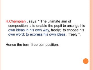 Types of composition | PPTX