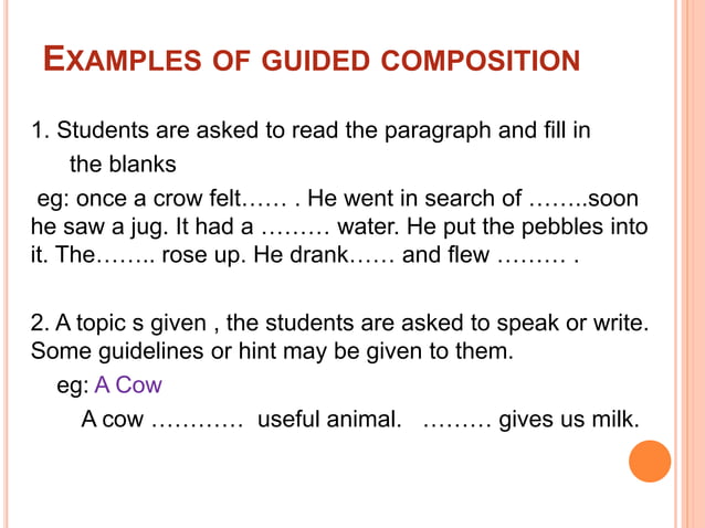 Types of composition | PPTX | Homework and Study | Education