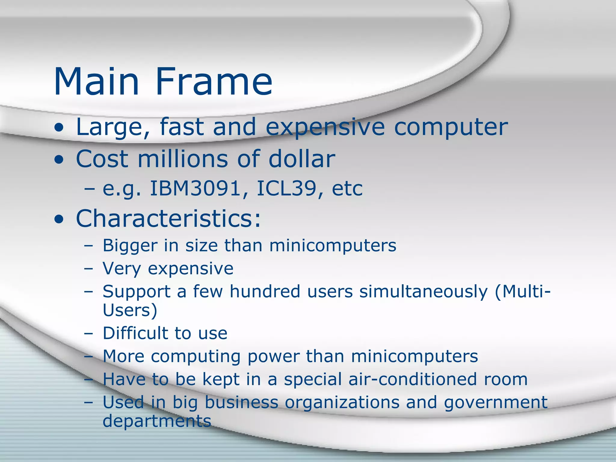 Types of computer | PPT