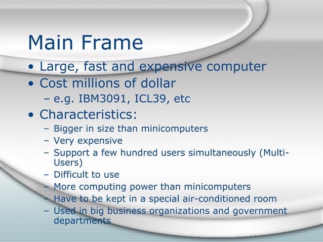 Types of computer | PPT