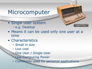 Types of computer | PPT