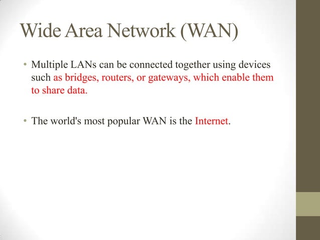 Types of computer network | PPTX