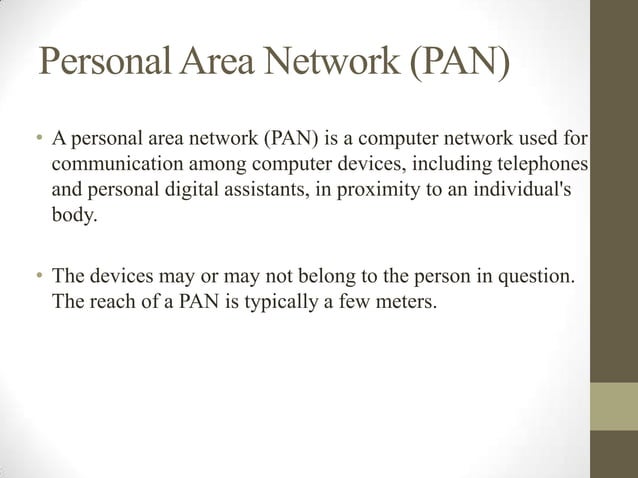 Types of computer network | PPTX