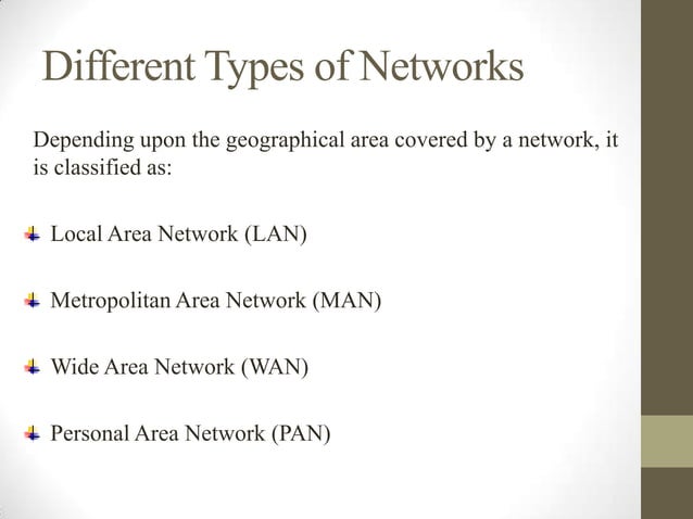 Types of computer network | PPTX