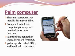 types of computer | PPTX