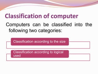 types of computer | PPT