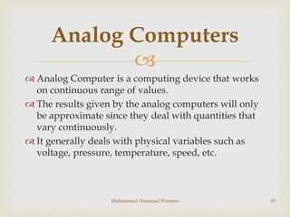 Types of Computer | PPTX