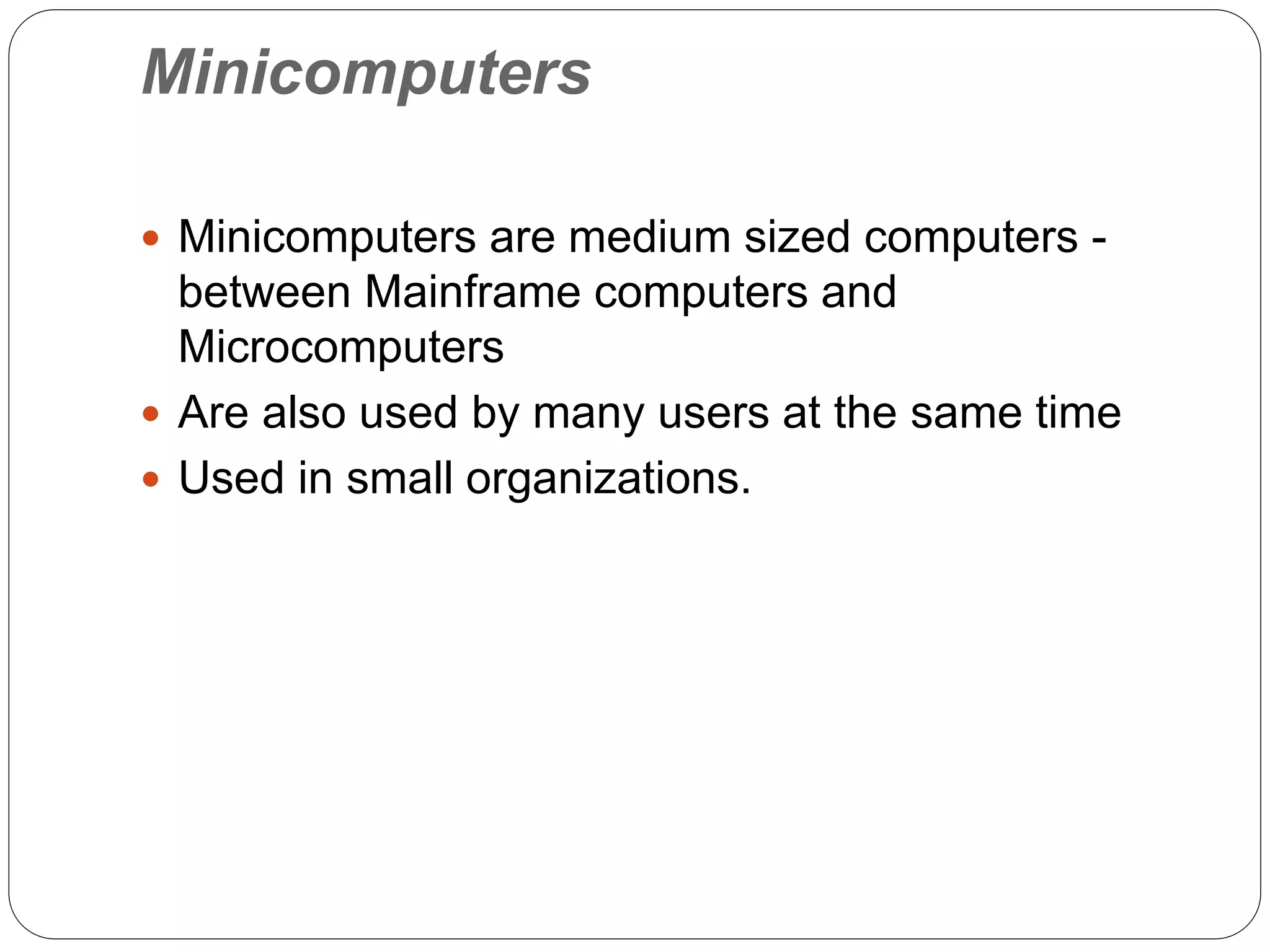 Types of computer | PPTX