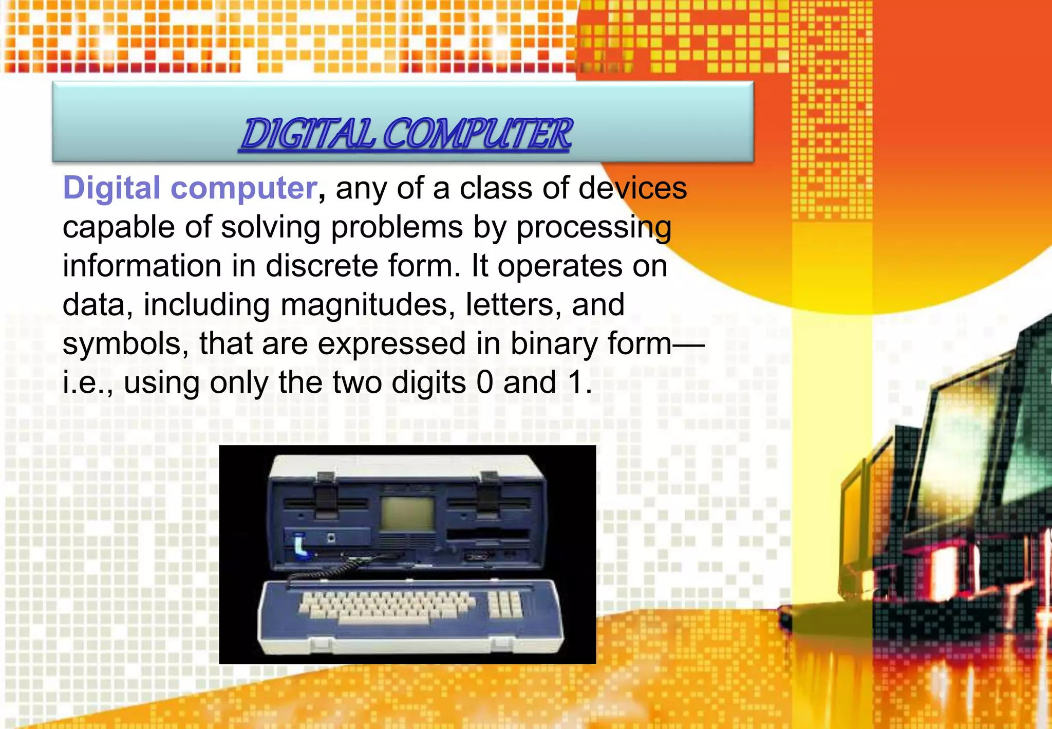 Types of computer | PPT