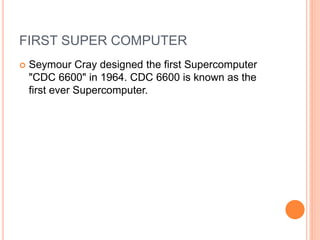 Types of computer | PPTX