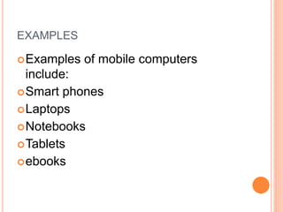 Types of computer | PPTX