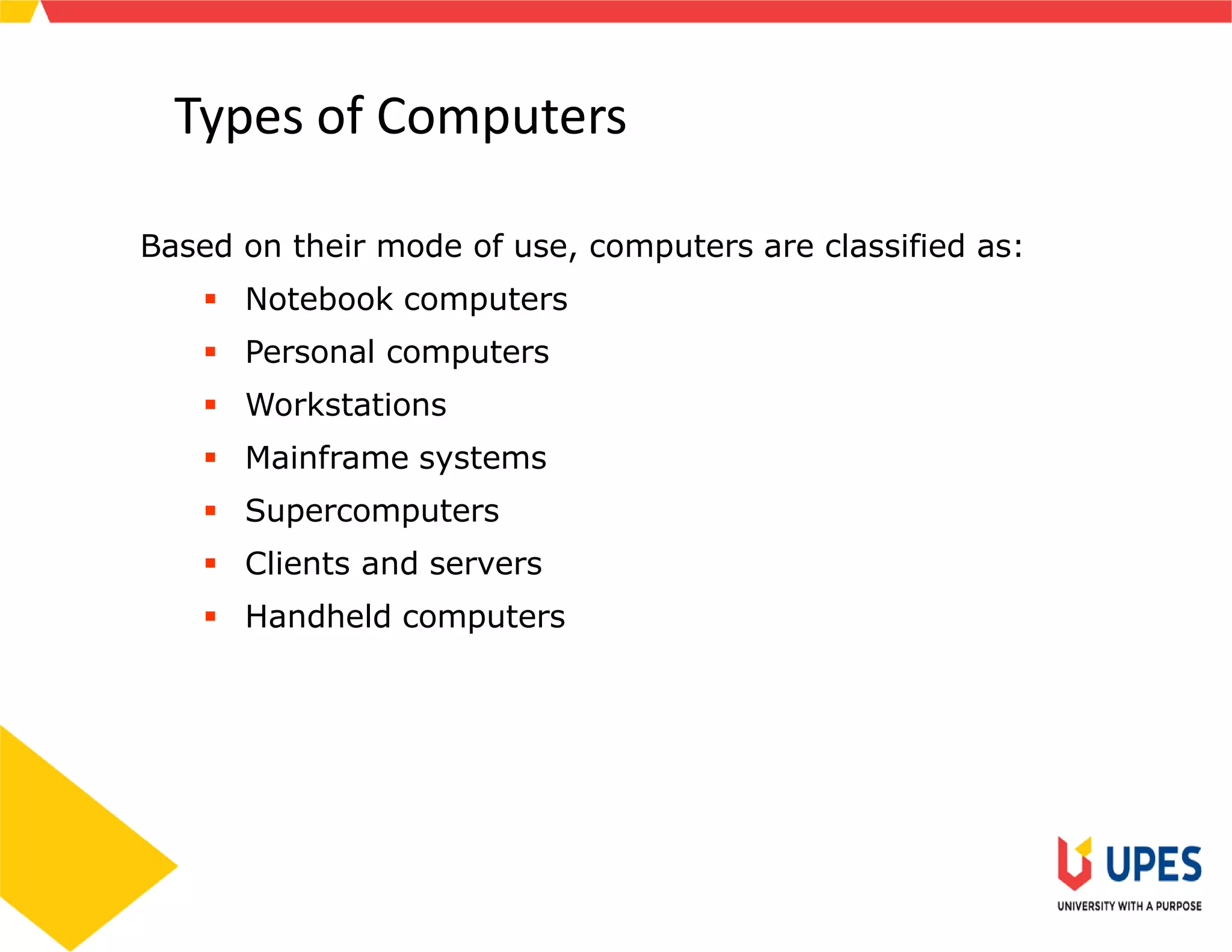 Types of computer | PPTX