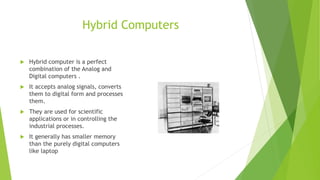 Types of computer | PPTX
